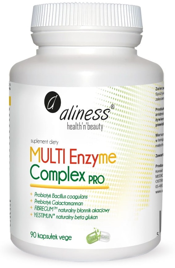 Enzymy Trawienne MultiEnzyme Complex PRO - NajlepszeSuplementy